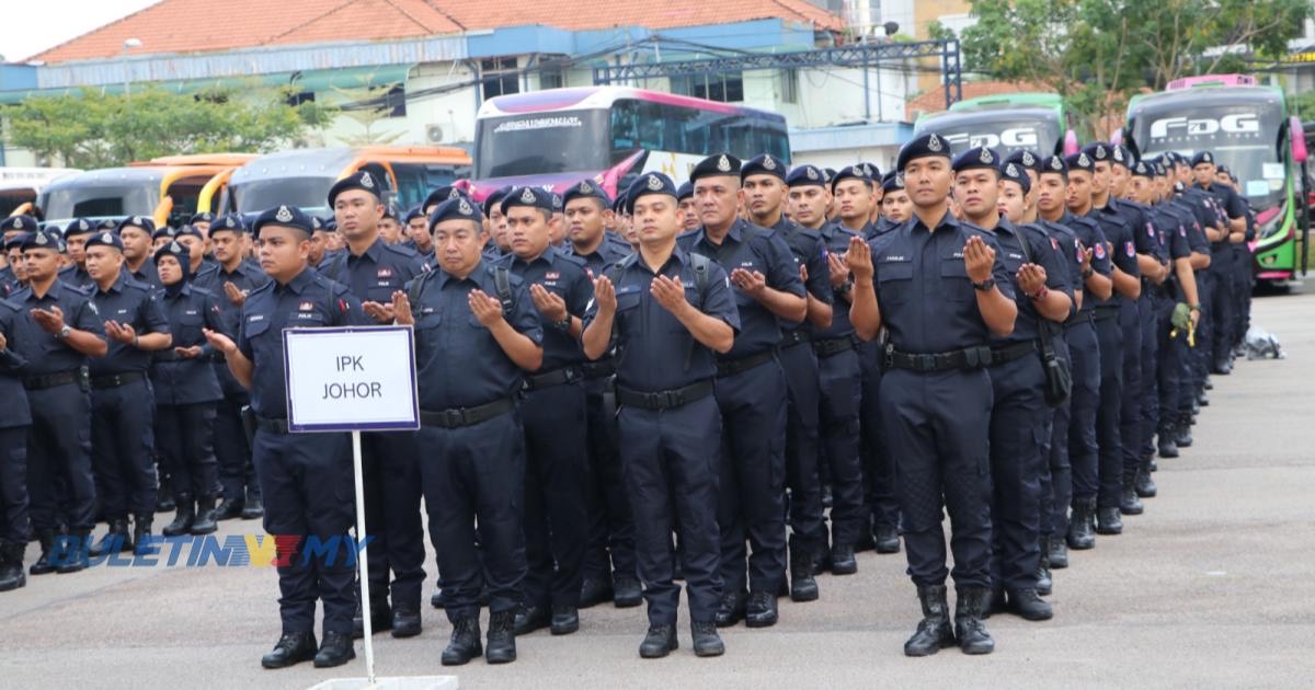 PRN: Polis Johor gerak 1,583 pegawai untuk bantu kelancaran di Selangor ...