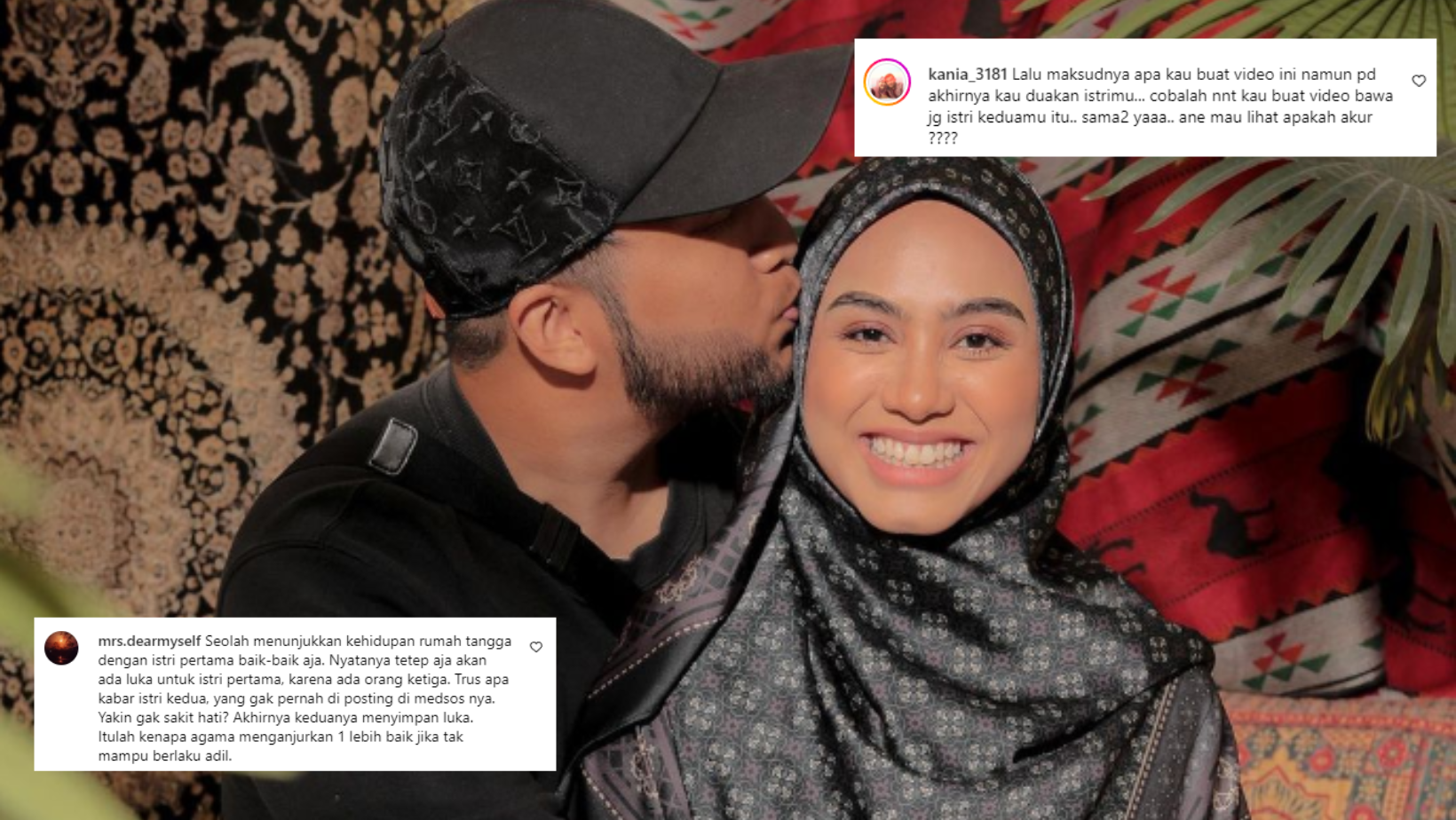 "Lebih isteri pertama, apa kata isteri kedua" - Netizen persoal ...