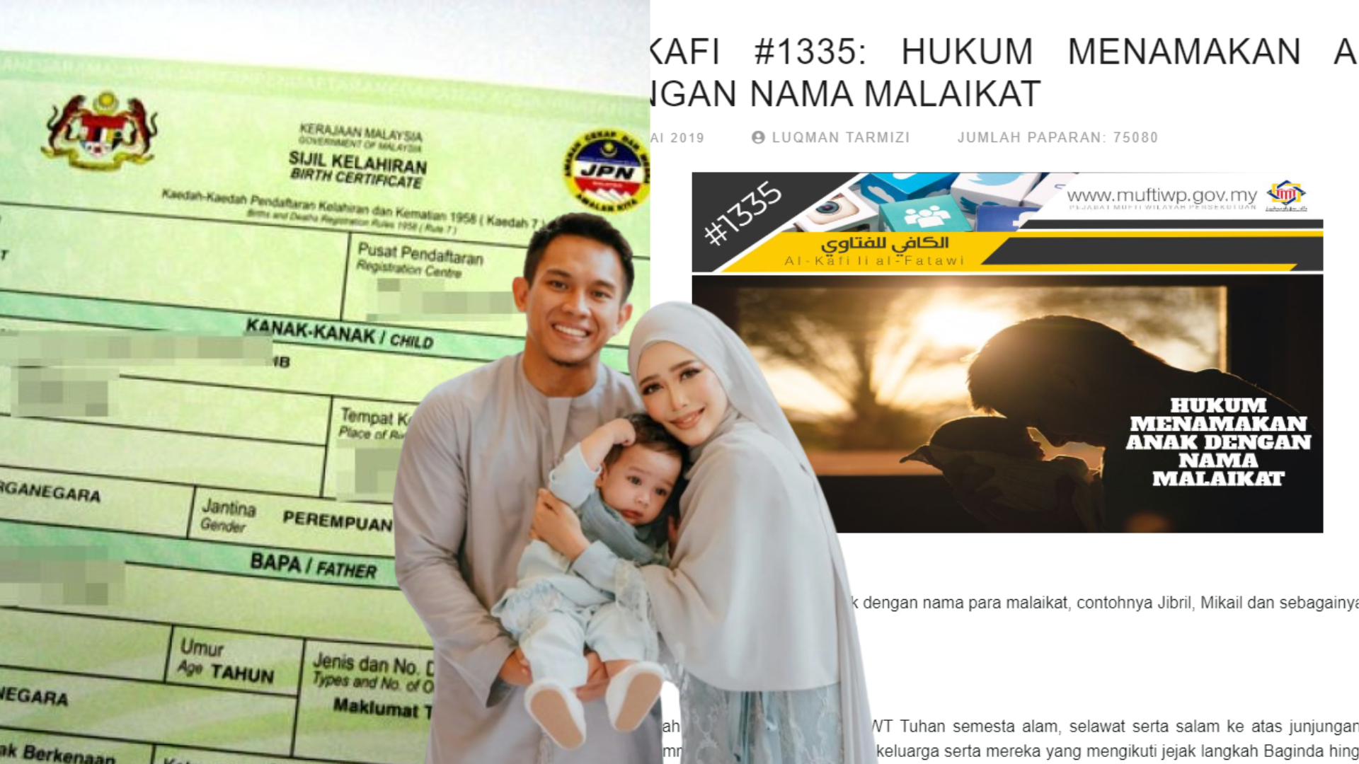 Reaksi Terhadap Nama Muhammad Jibril, Ini Jawapan Mufti - KUALALUMPUR VIRAL