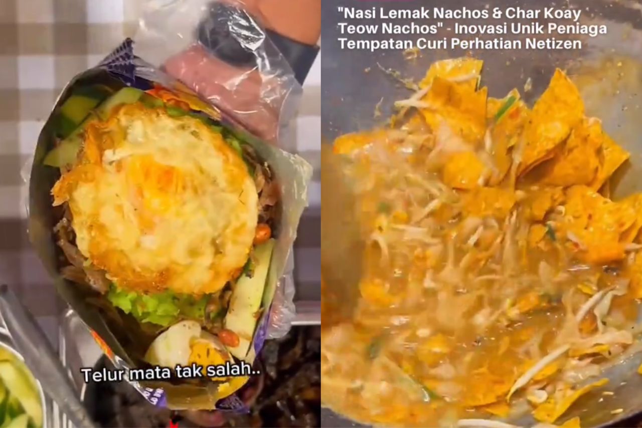 Dahsyat! Nasi lemak letak nachos cheese jadi bualan hangat ...