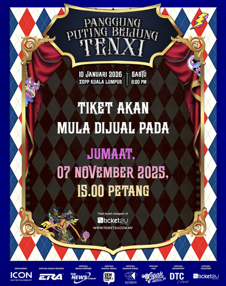 TENXI Bakal Gegarkan ZEPP KL Januari 2026 Dengan Konsert “Panggung ...